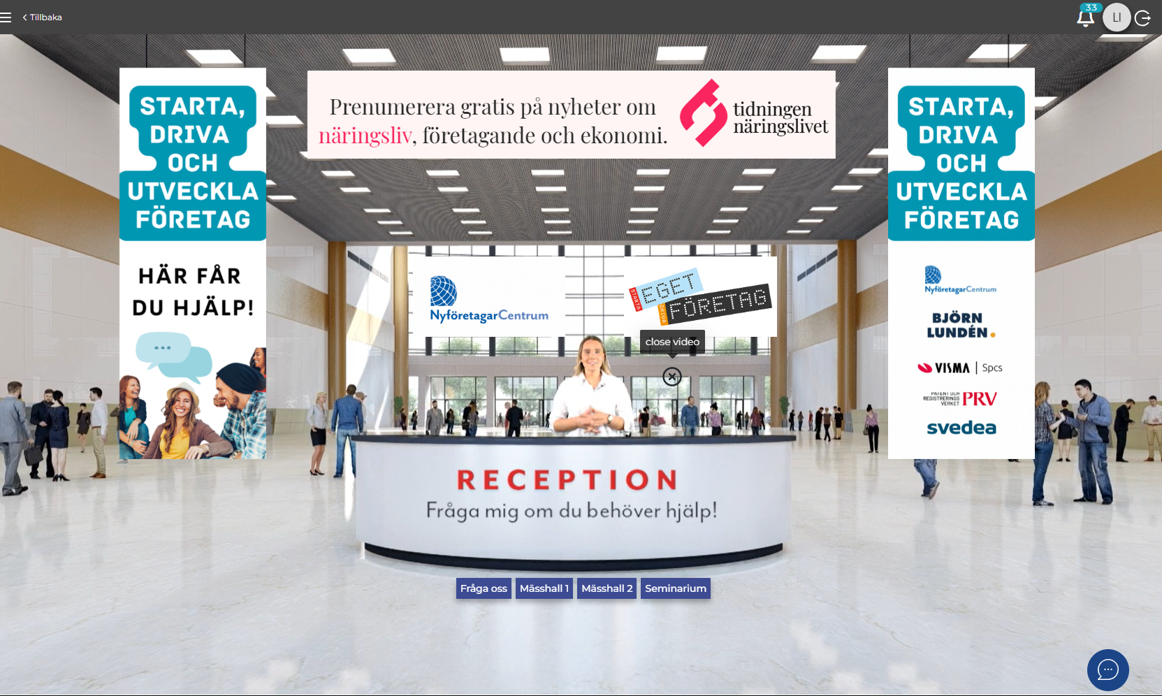 Case Study - Trade Show Eget Foretag - Virtual Days